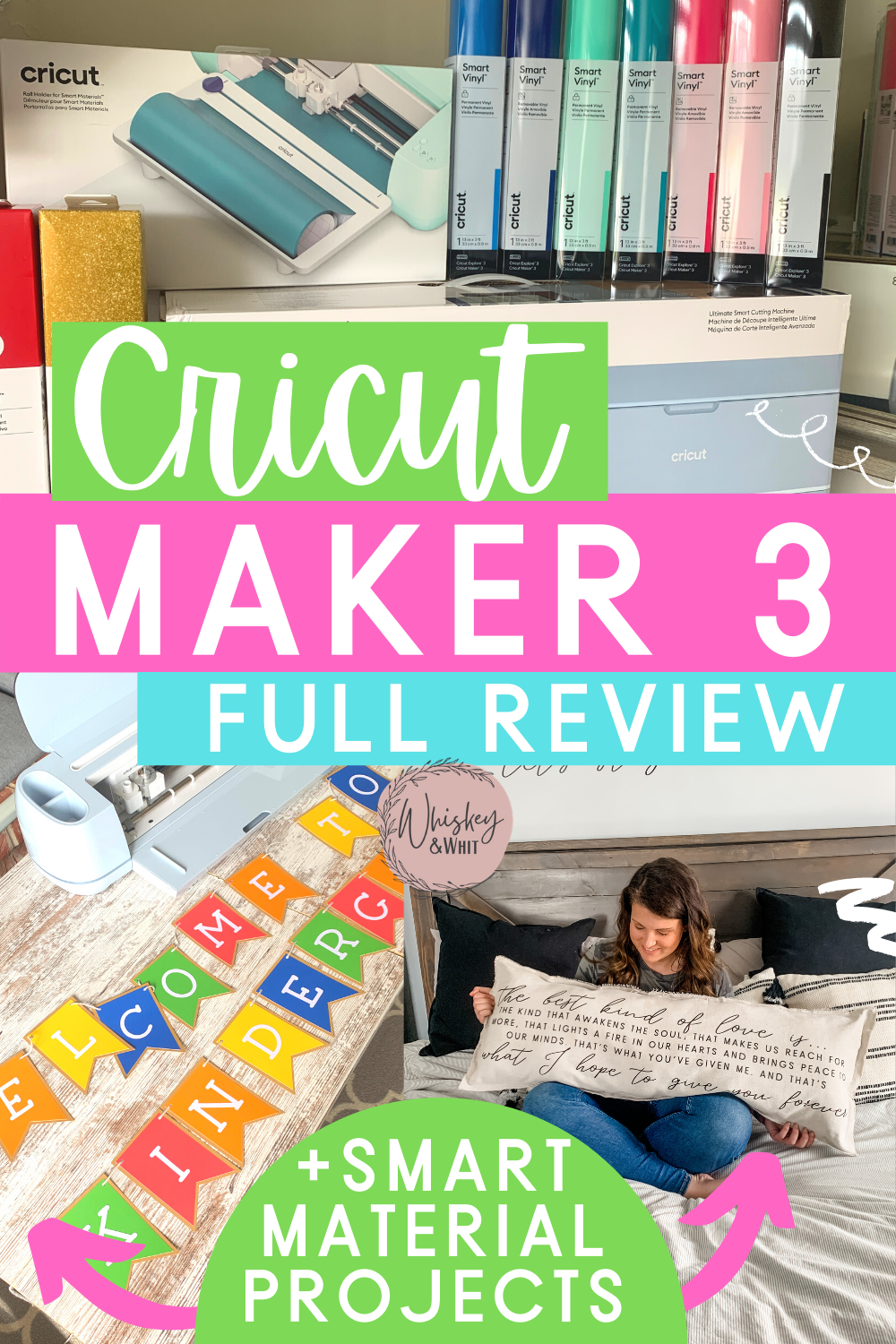 Cricut Maker 3 + Smart Materials Full Review ⭐️ Everything you want to ...