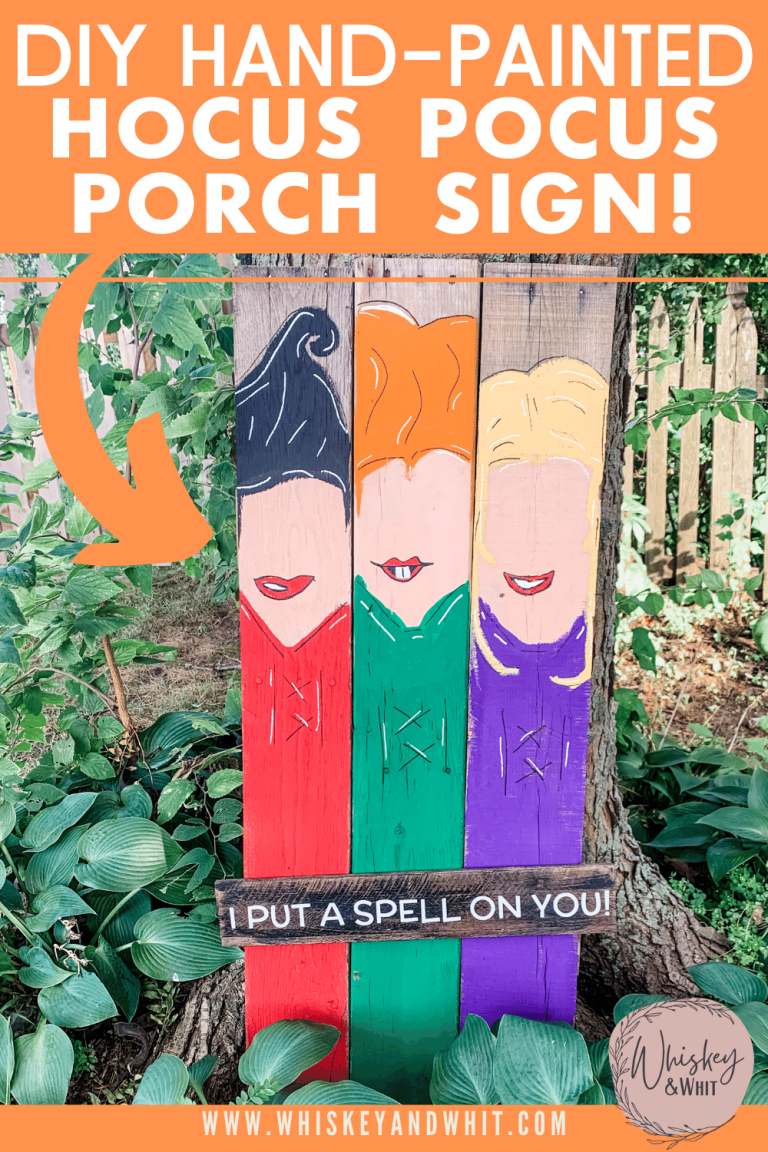 20 MUST SEE Hocus Pocus Inspired DIYs for Halloween Decor - Whiskey & Whit