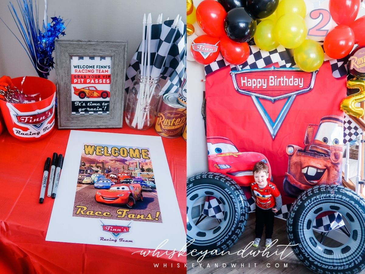 How I pulled off an EPIC DIY Disney Cars 2nd birthday party for CHEAP ...