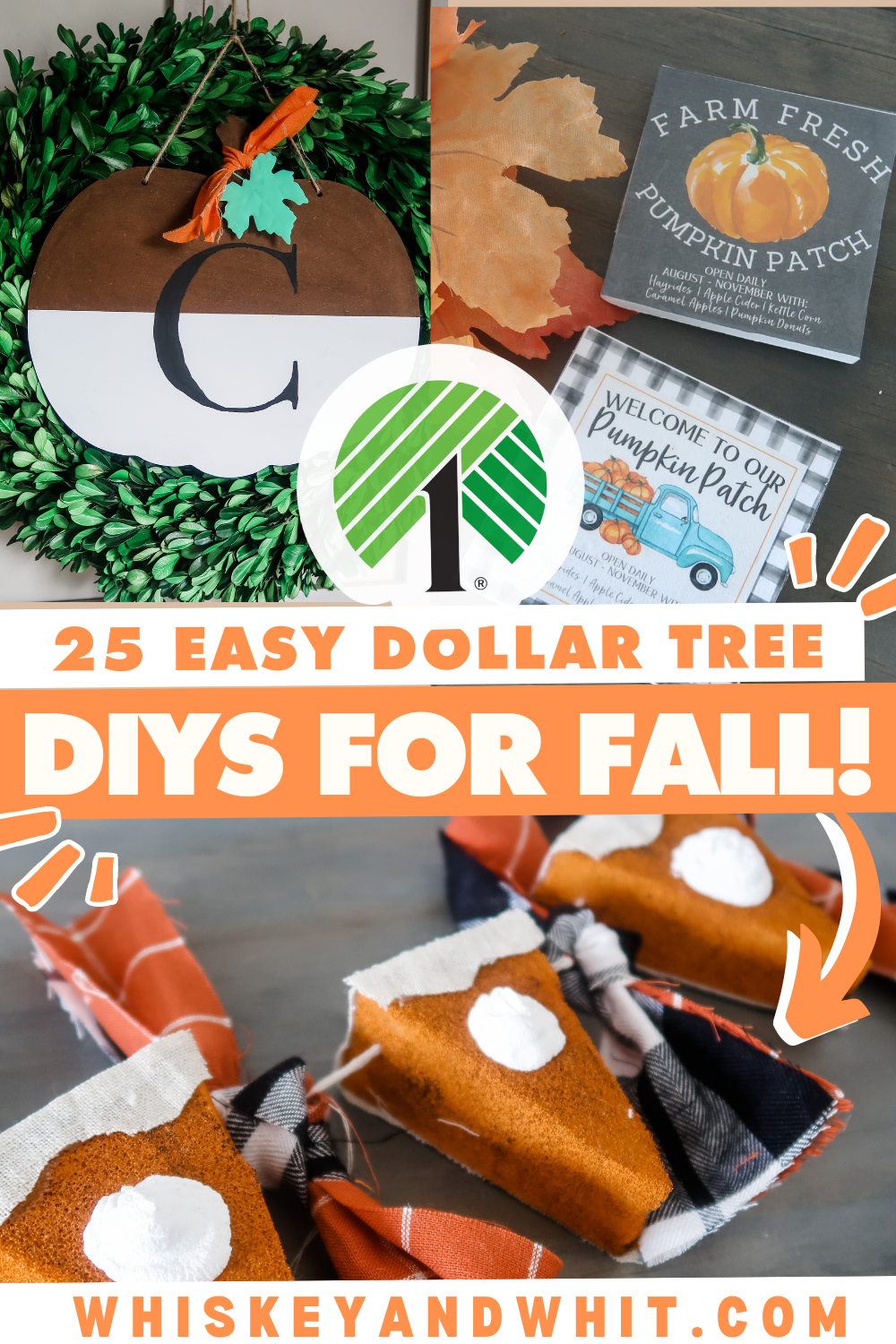 25 Fall DIY Decor Crafts that will send you RUNNING to Dollar Tree ...
