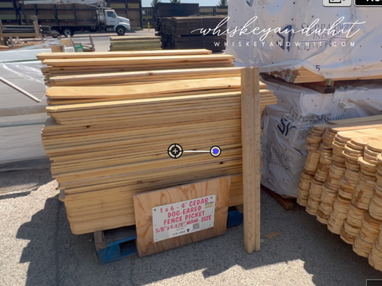 Christmas Wood DIY Projects using CHEAP Fence Pickets! - Whiskey & Whit