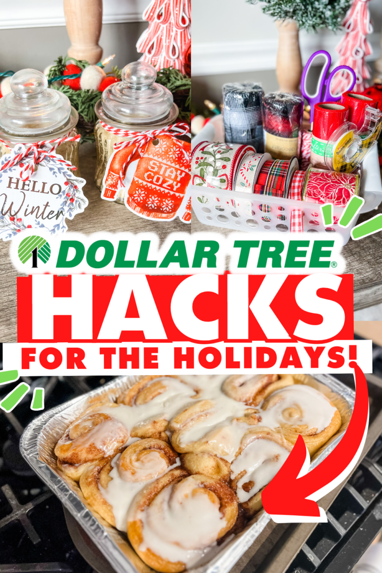 20+ Unique Dollar Tree Hacks for Christmas! Save time, money (+ your ...